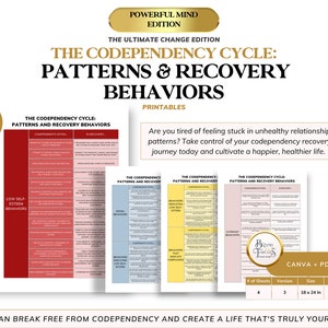 The Codependency Cycle: Patterns and Recovery Behaviors - Etsy