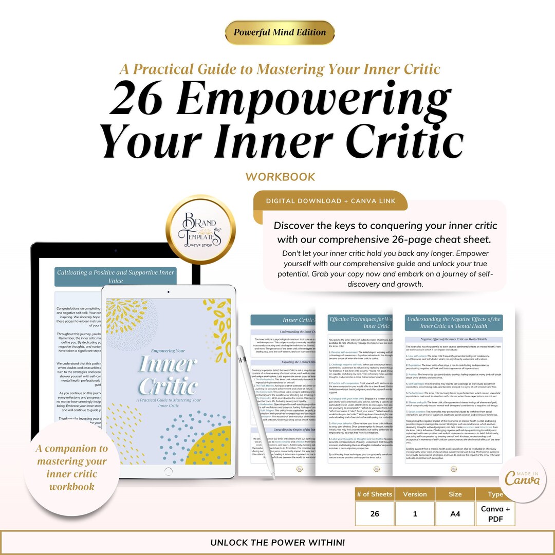 Empowering Your Inner Critic: A Practical Guide to Mastering Your Inner ...