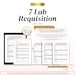 Lab Requisition Forms - 7 Editable Canva Templates and Printable PDF ...