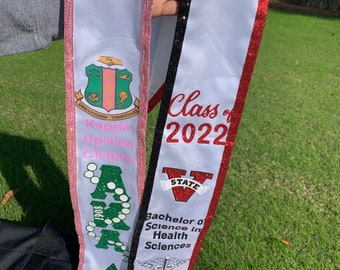 Vinyl Graduation Stole - Etsy
