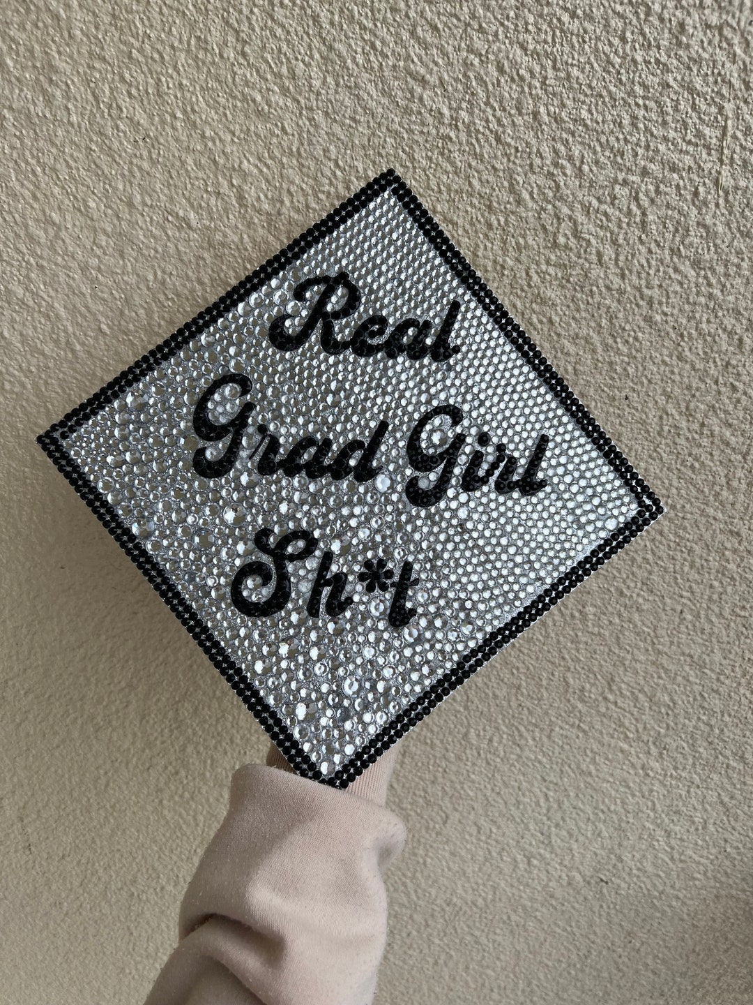 Rhinestone Graduation Cap Topper - Etsy