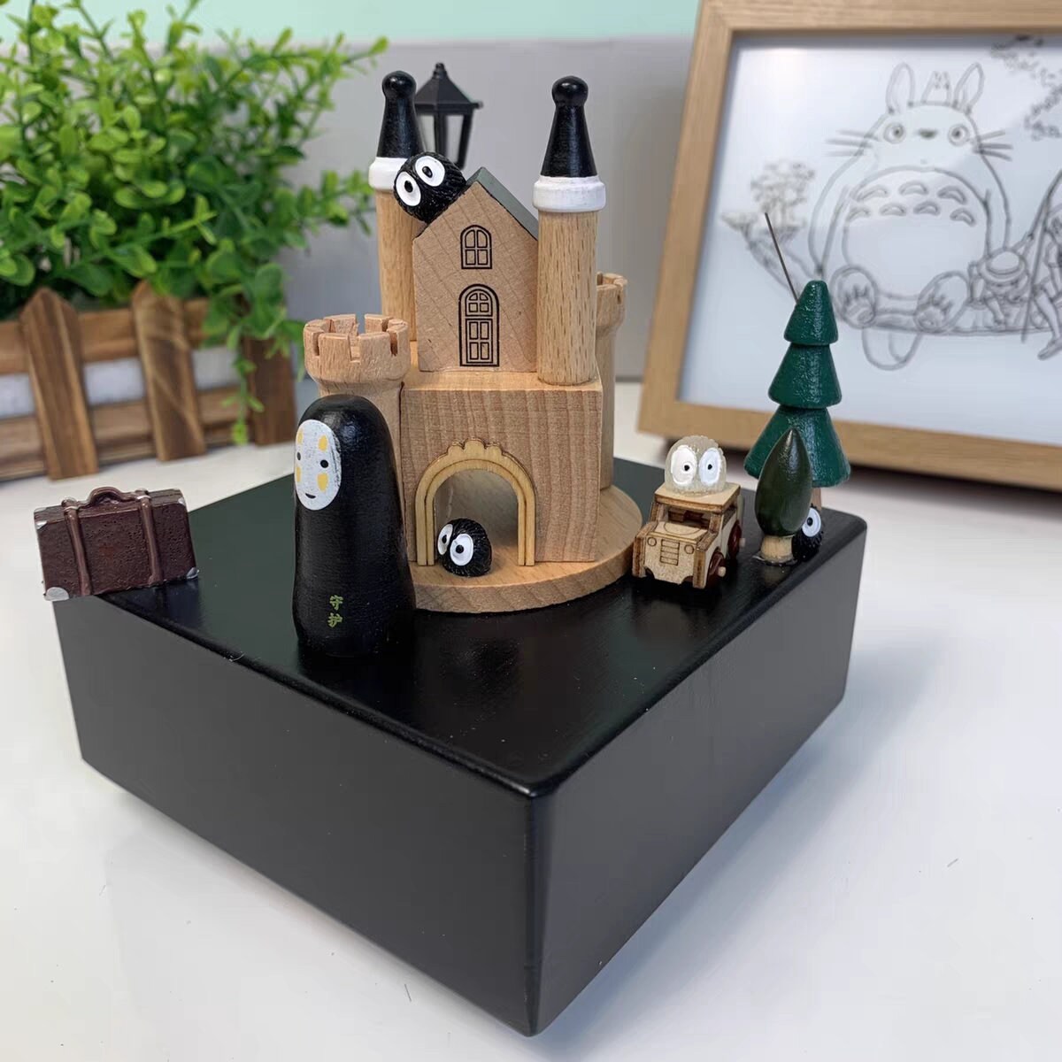 Creative Gift Birthday Present Music Box Spirited Away Faceless Man ...