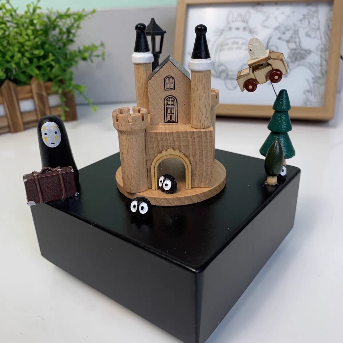 Creative Gift Birthday Present Music Box Spirited Away Faceless Man ...