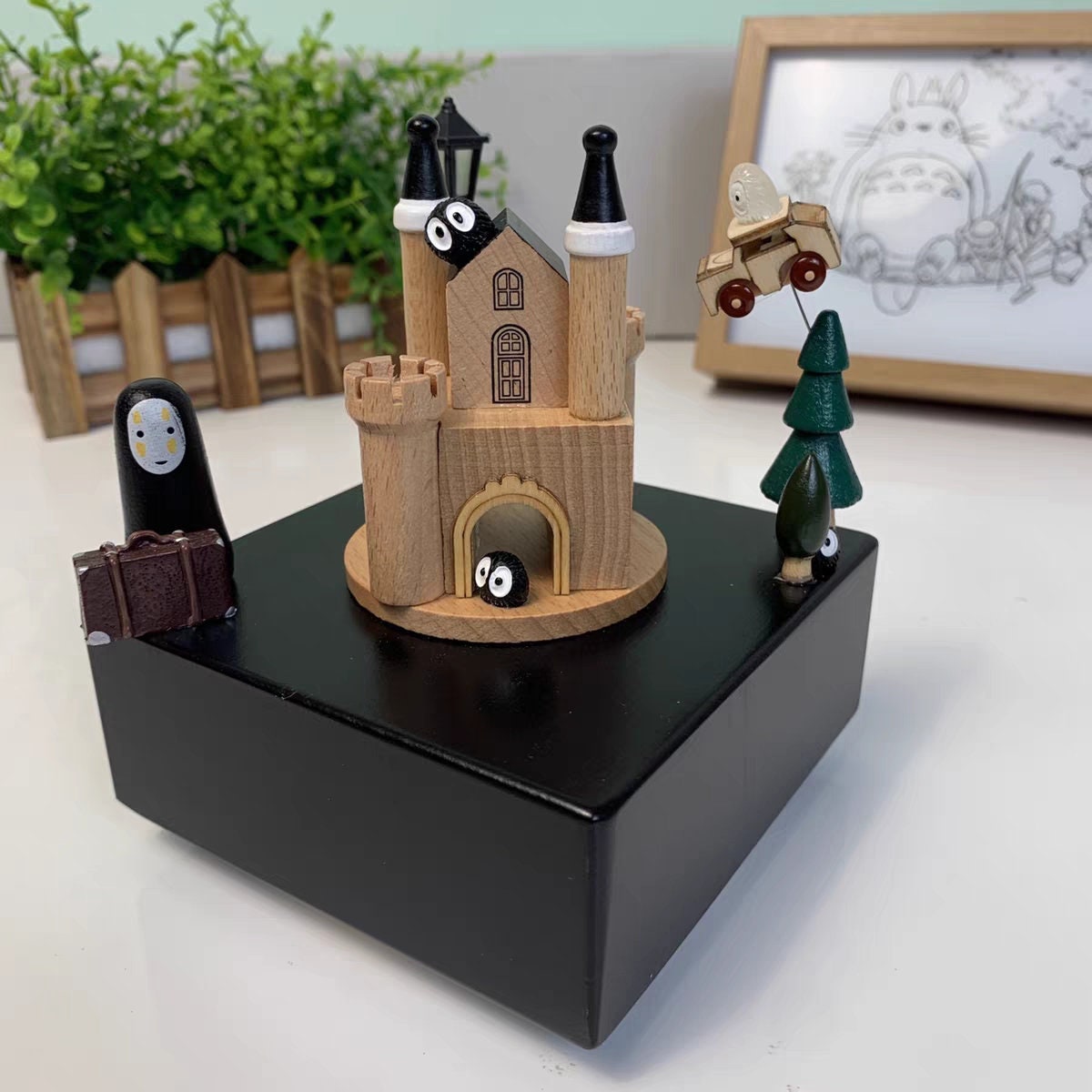 Creative Gift Birthday Present Music Box Spirited Away Faceless Man ...