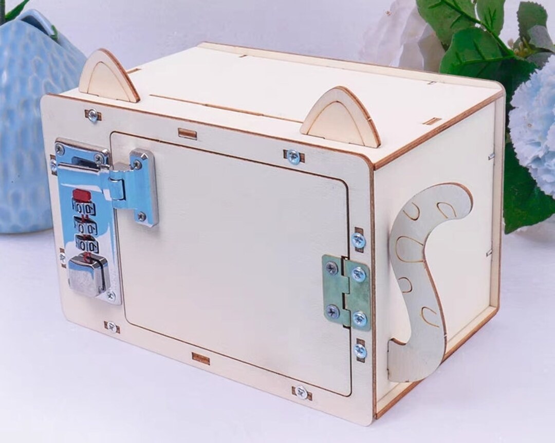 DIY Manual Mechanical Password Box Technology Small Invention Student ...