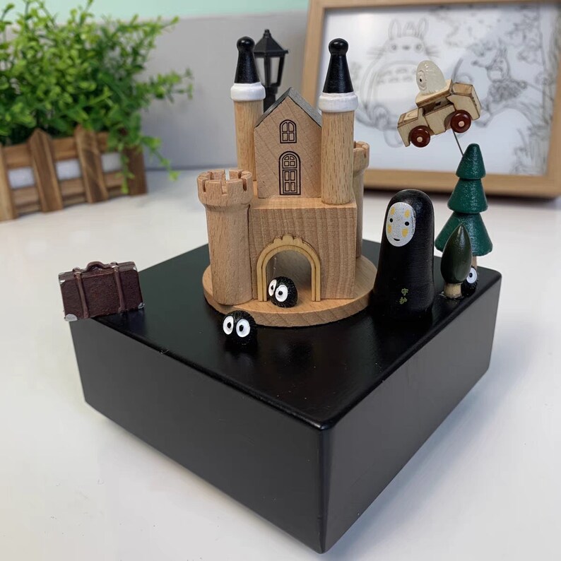 Creative Gift Birthday Present Music Box Spirited Away Faceless Man ...