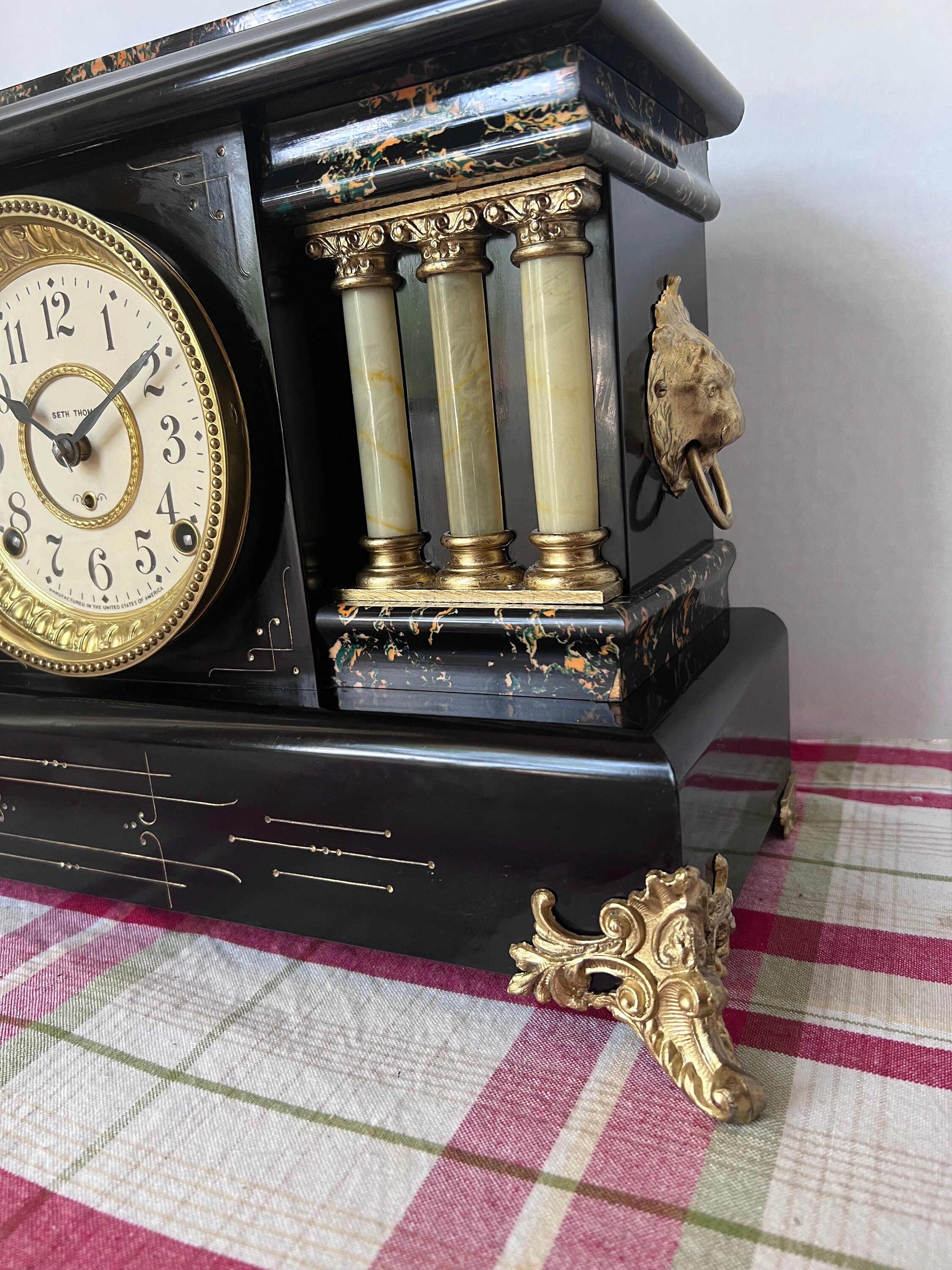 Restored Seth Thomas Mantle Clock Clay Model. - Etsy