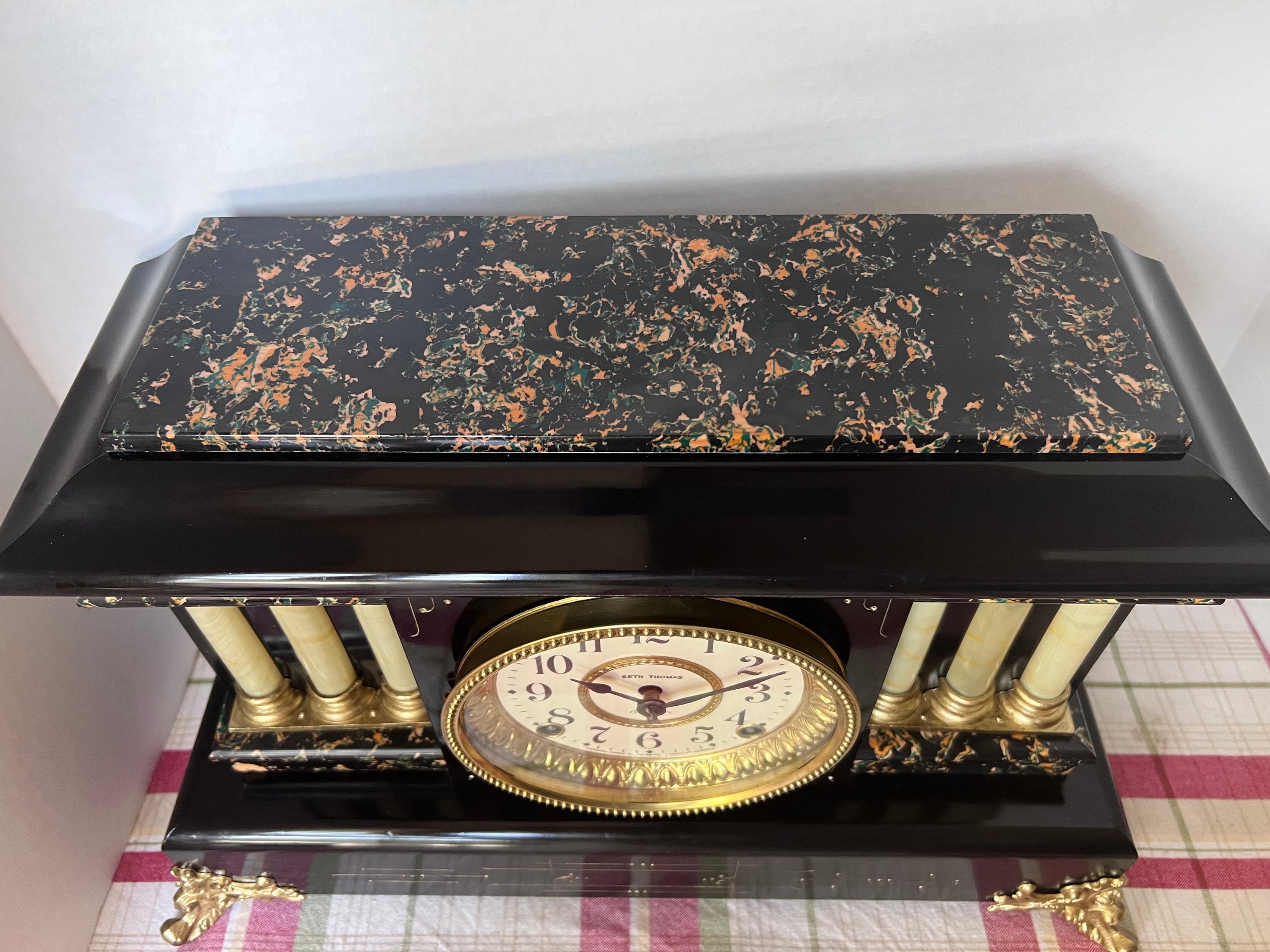 Restored Seth Thomas Mantle Clock Clay Model. - Etsy