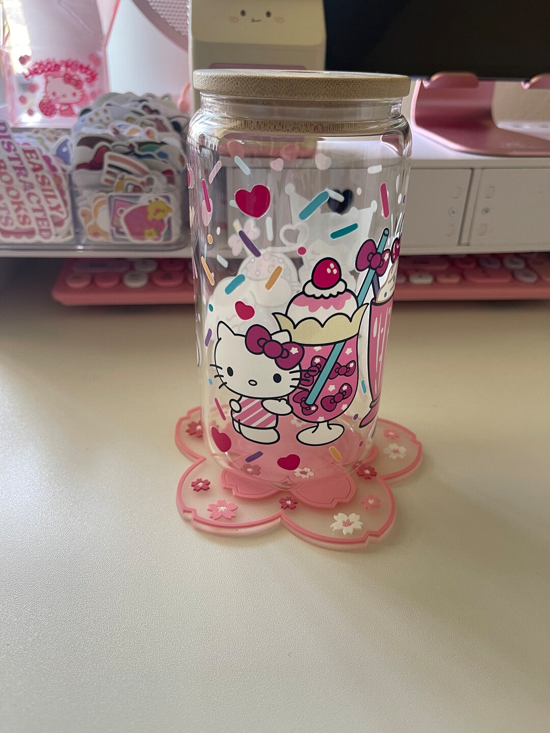 Kitty and Friends Cup Kawaii Custom Cup - Etsy