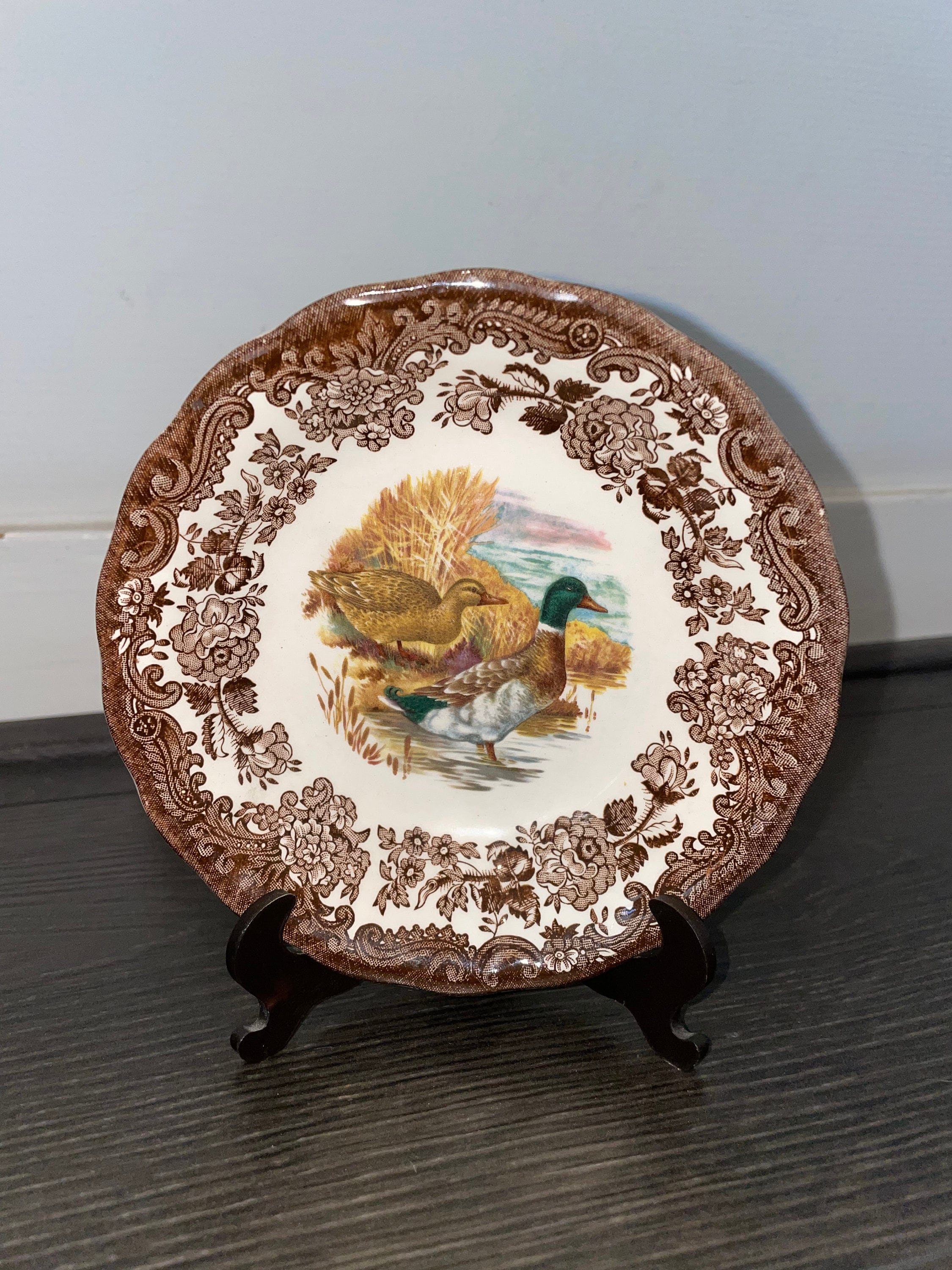 Palissy Game Series - Birds Fruit Saucer - Etsy