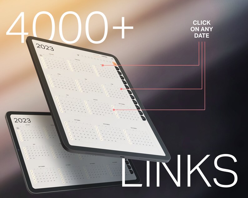 Digital Planner 2023 Bundle Simple Bundle Dated Planner With - Etsy