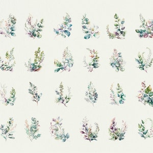 Floral Digital Sticker Pack for Goodnotes in Watercolor Style for iPad ...