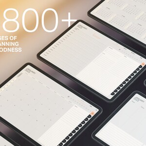 Digital Planner 2023 Bundle Simple Bundle Dated Planner With - Etsy