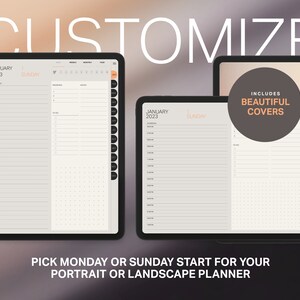 Digital Planner 2023 Bundle Simple Bundle Dated Planner With - Etsy