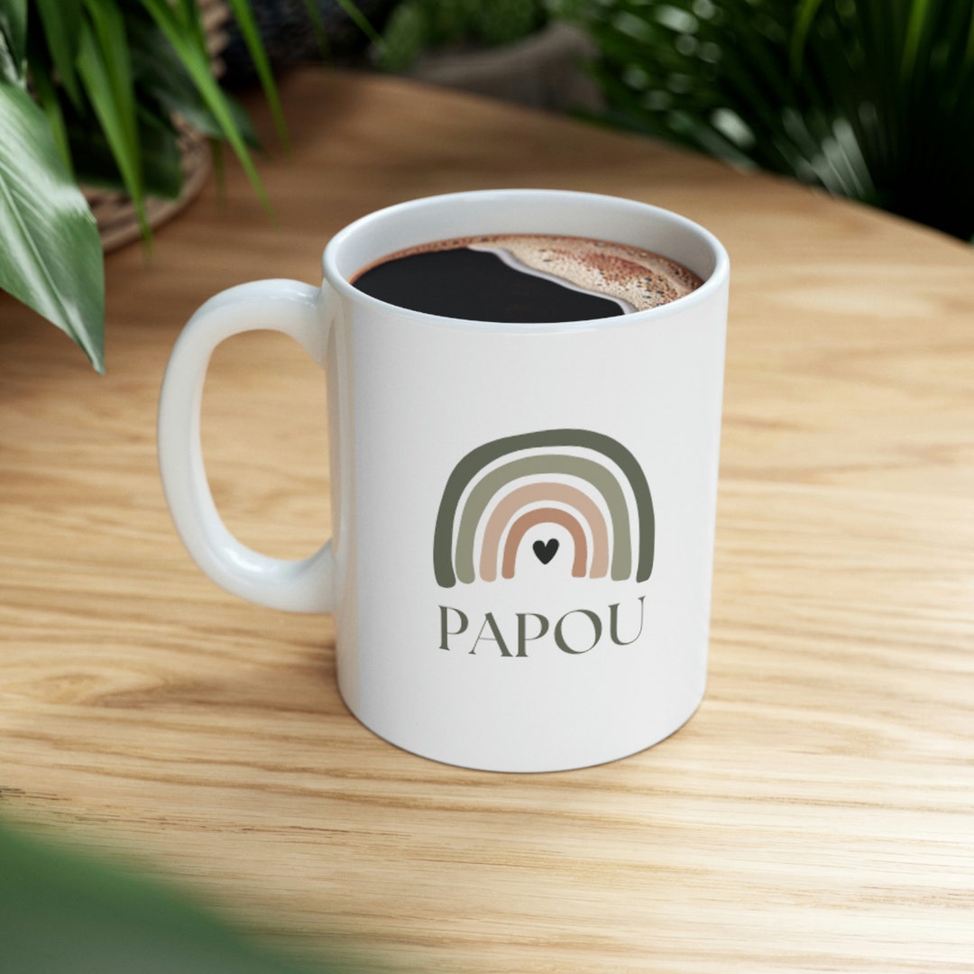 Greek Papou Ceramic Mug 11oz - Etsy