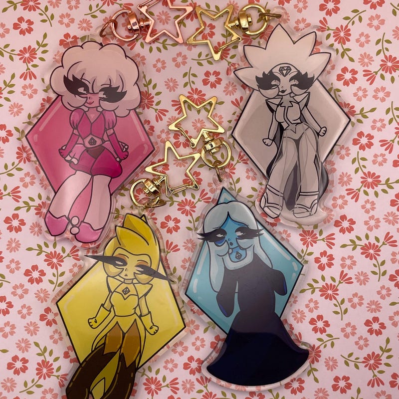 Steven Universe Keychain - Etsy