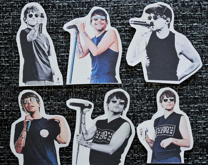 Louis Tomlinson Sticker Set - Etsy