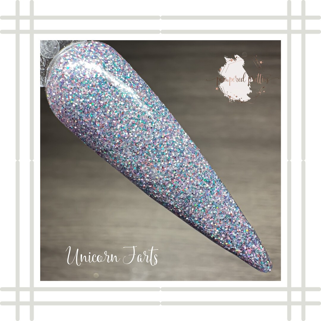 Unicorn Farts Glitter Nail Dipping Powder | Dip Powder for Nails ...