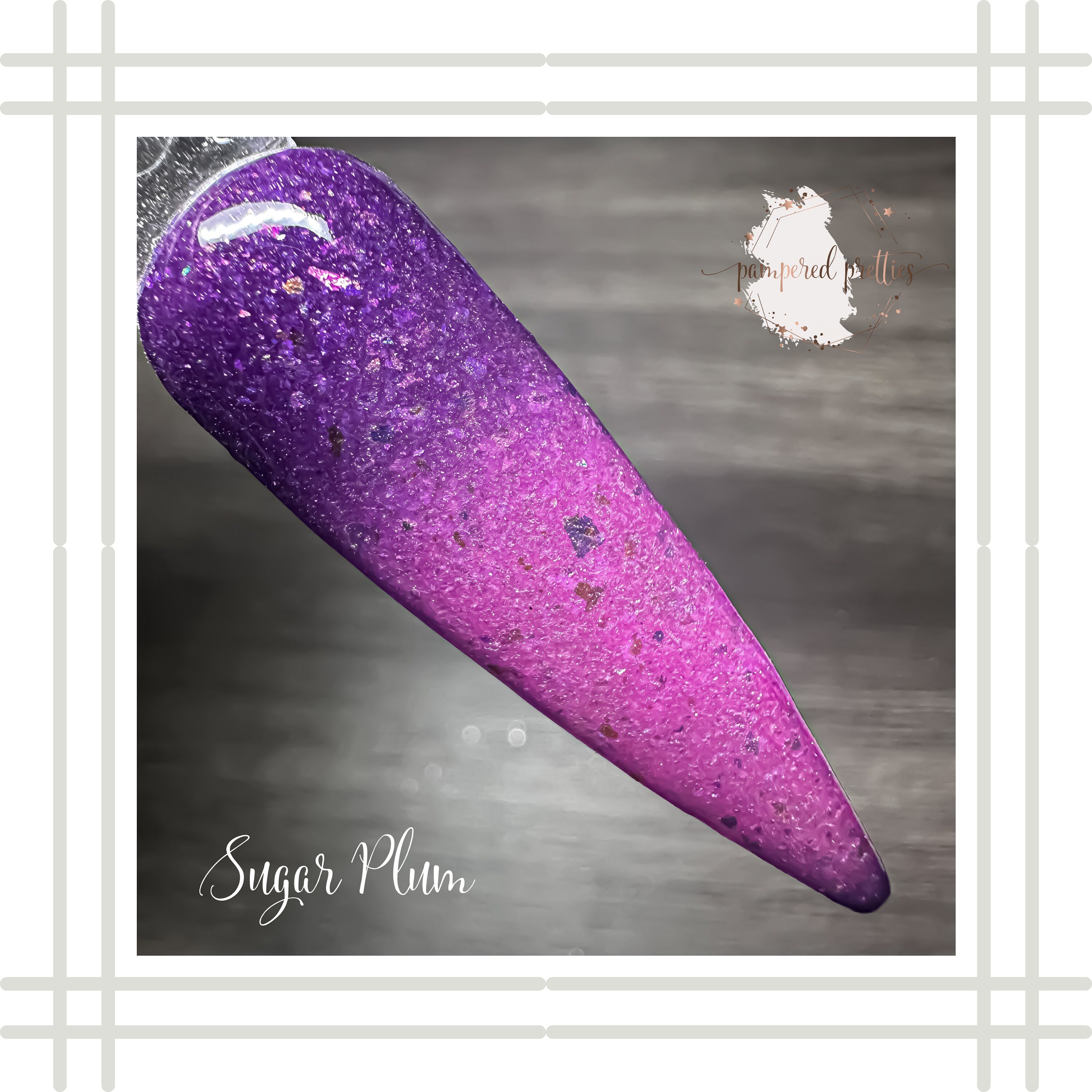 Sugar Plum Thermal Dip Powder Glitter Dipping Powder Dip - Etsy