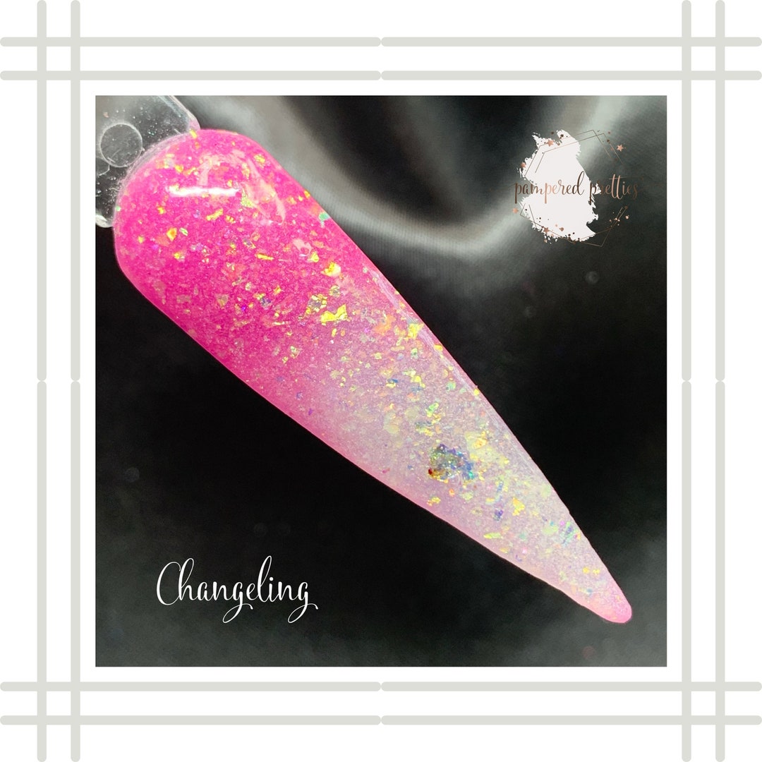 Changeling Thermal Dip Powder | Glitter Dipping Powder | Dip Powder for ...