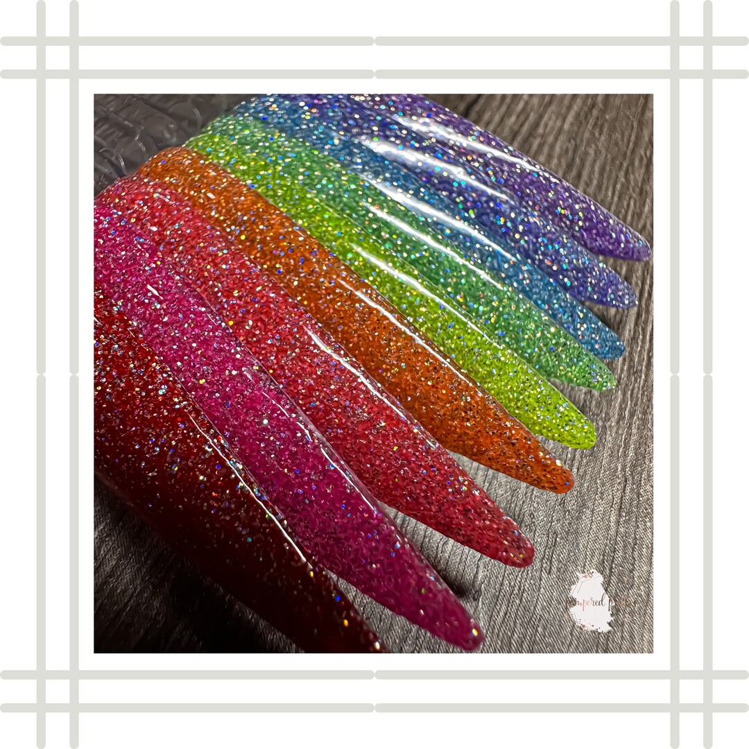 Lite Brite Collection Glitter Dipping Powder Dip Powder for Nails ...