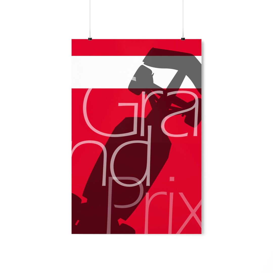 F1 Poster Formula 1 Poster Open Wheel Racing Grand Prix One 20x30 ...