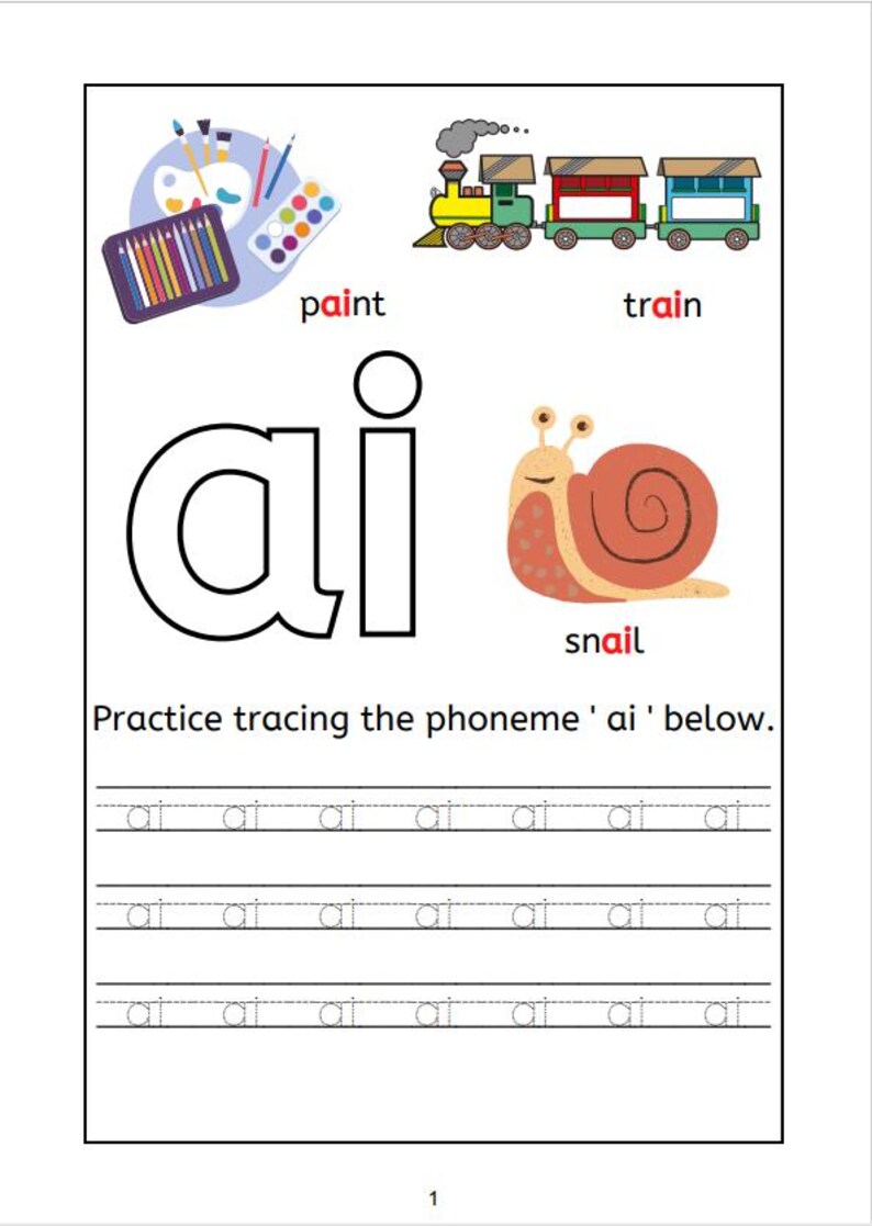 Phase 2: Phonic (consonant Digraph) Activity Worksheets for Kids ...