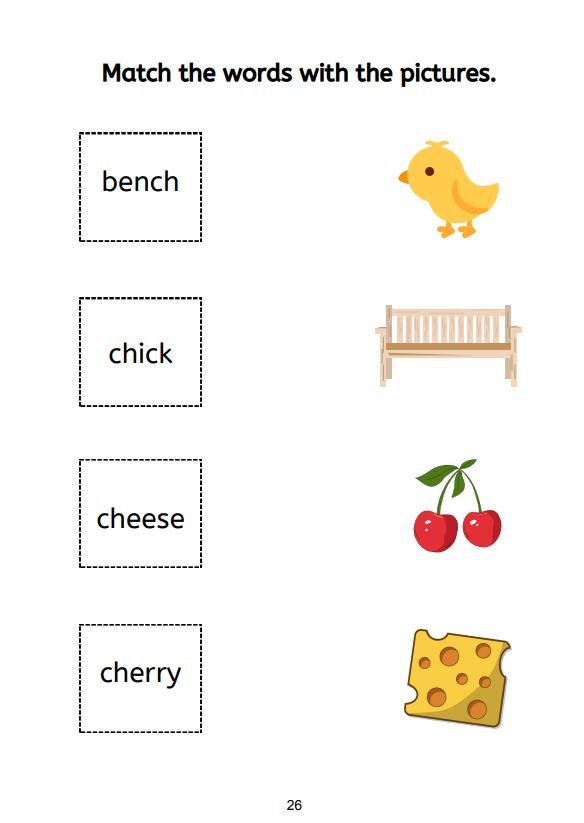 Phase 2: Phonic (consonant Digraph) Activity Worksheets for Kids ...