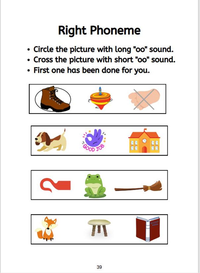 Phase 2: Phonic (consonant Digraph) Activity Worksheets for Kids ...