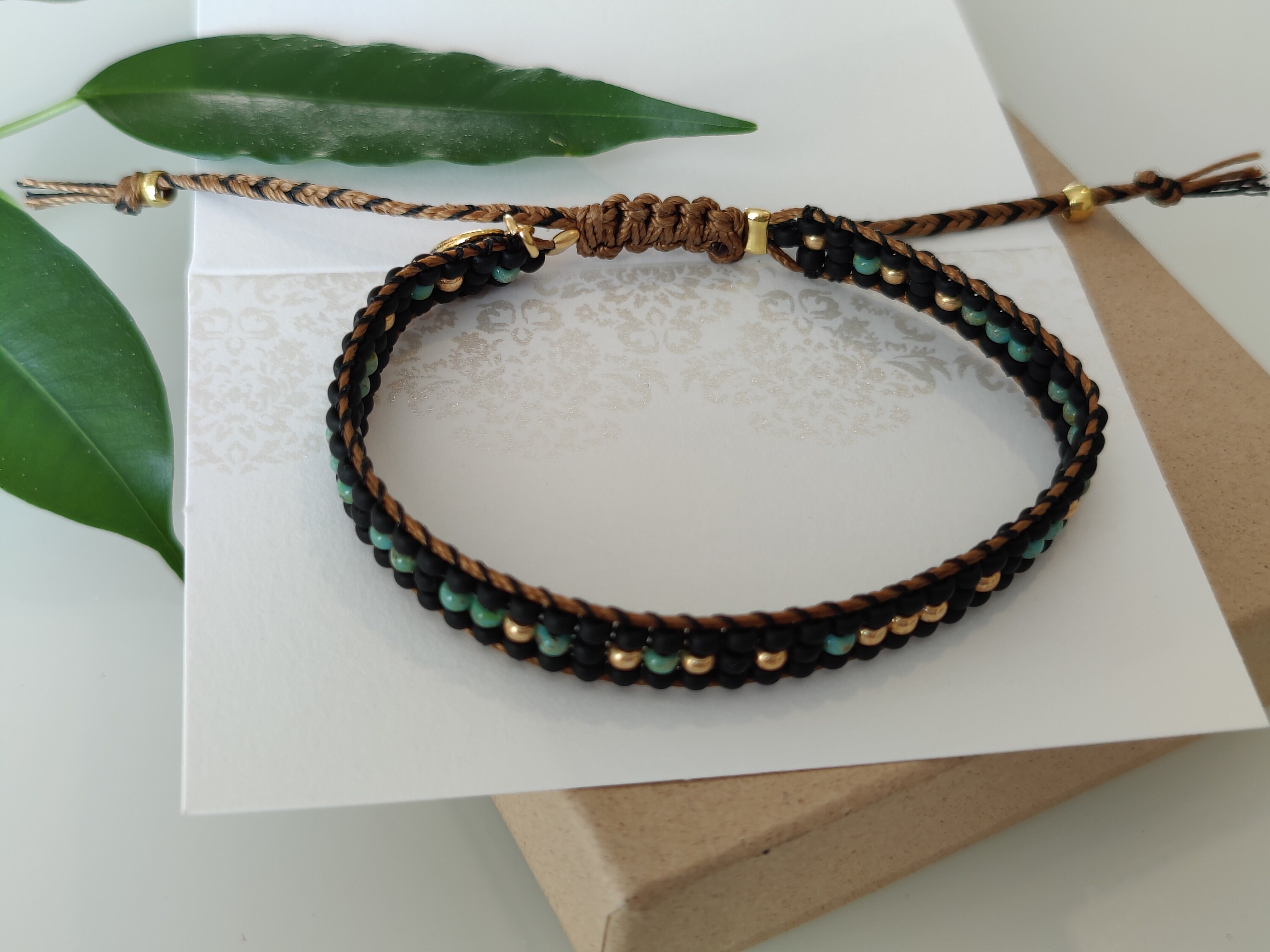 Morse Code Bracelet Enjoy Every Moment, Emotion Bracelet, Meaning ...