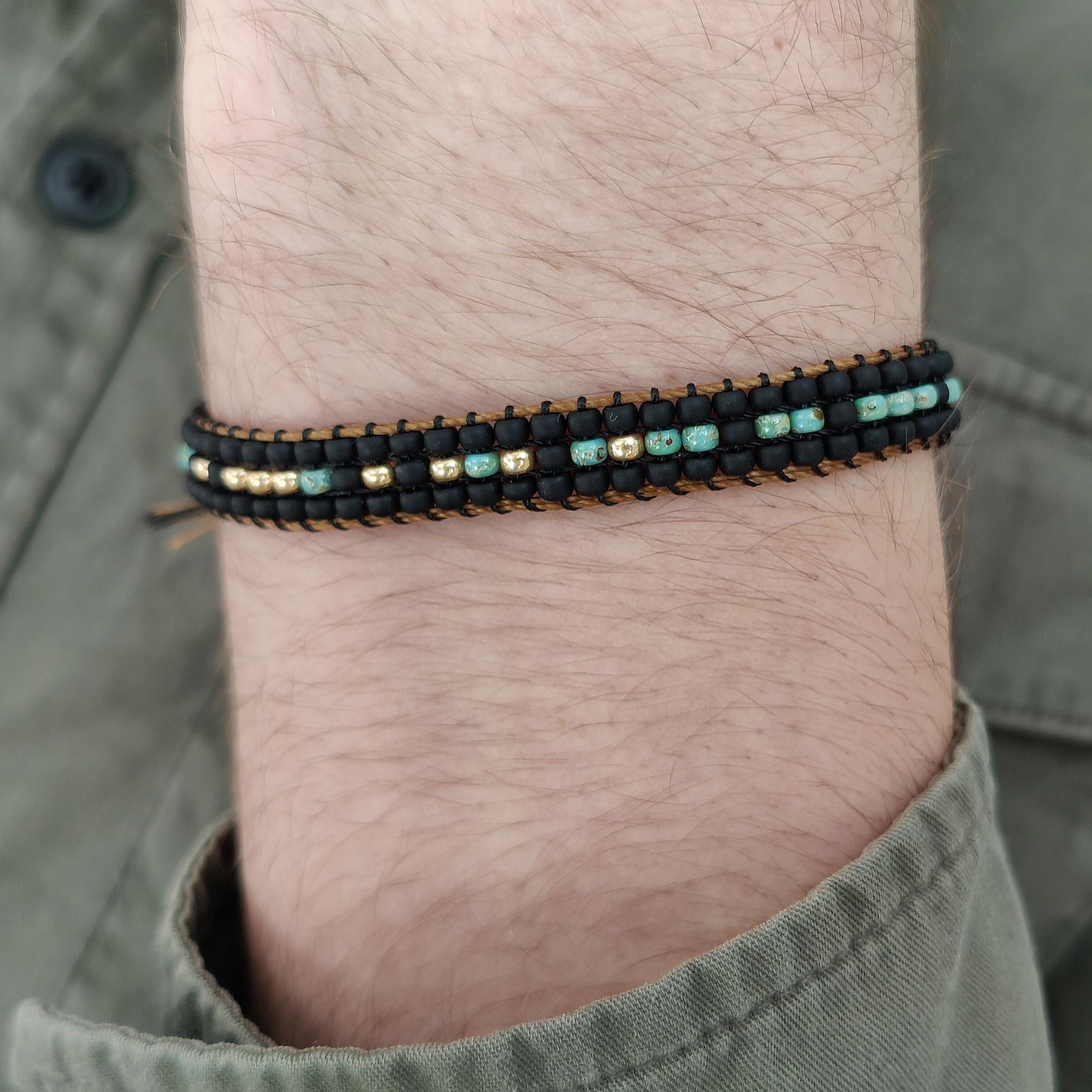 Morse Code Bracelet Enjoy Every Moment, Emotion Bracelet, Meaning ...