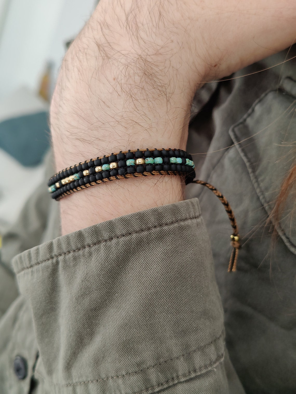 Morse Code Bracelet Enjoy Every Moment, Emotion Bracelet, Meaning ...