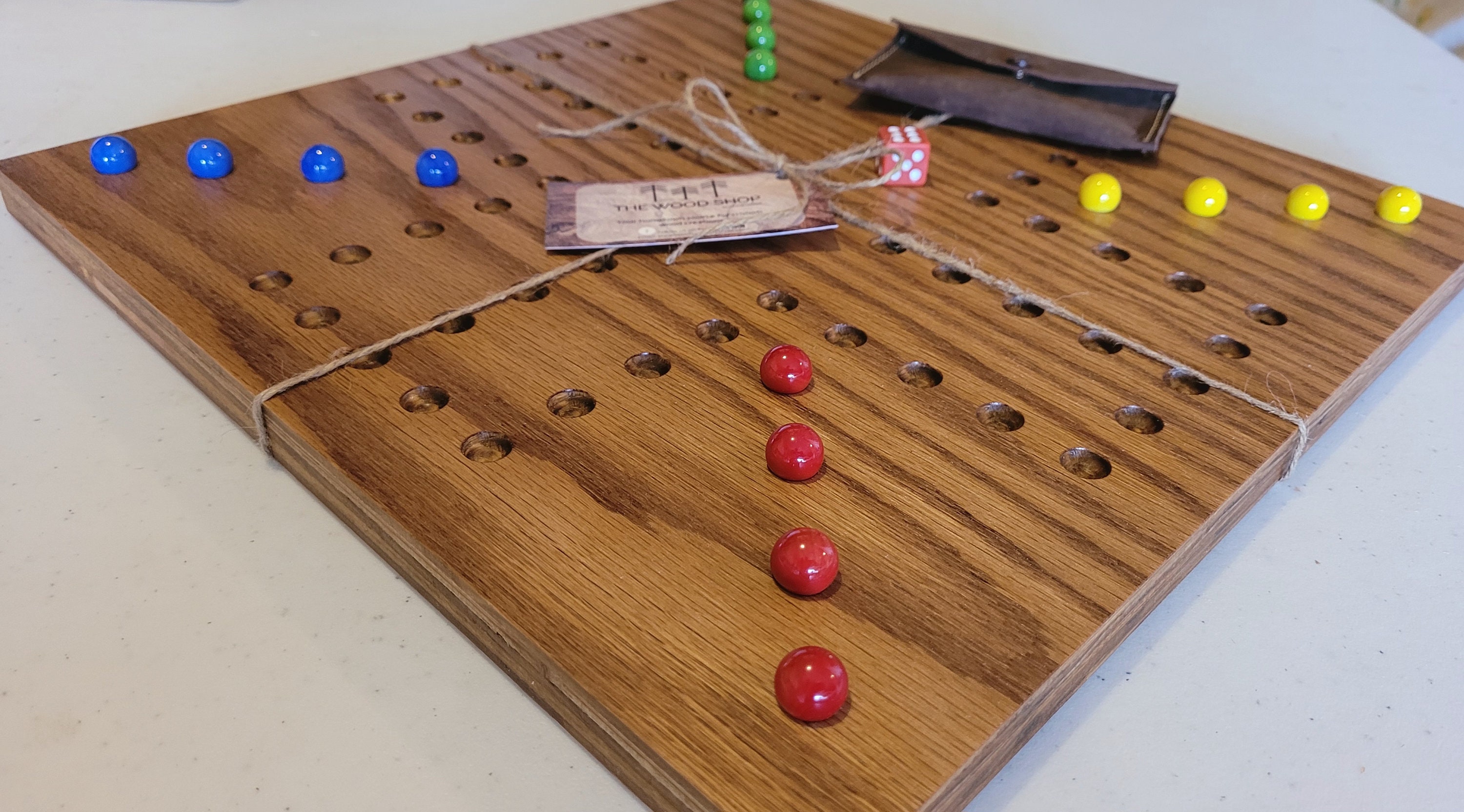 Marble Game Board / Wahoo Board / Family Game / Game Night / Wood Games ...