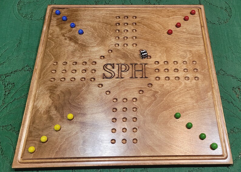 Marble Game Board / Wahoo Board / Family Game / Game Night / Wood Games ...