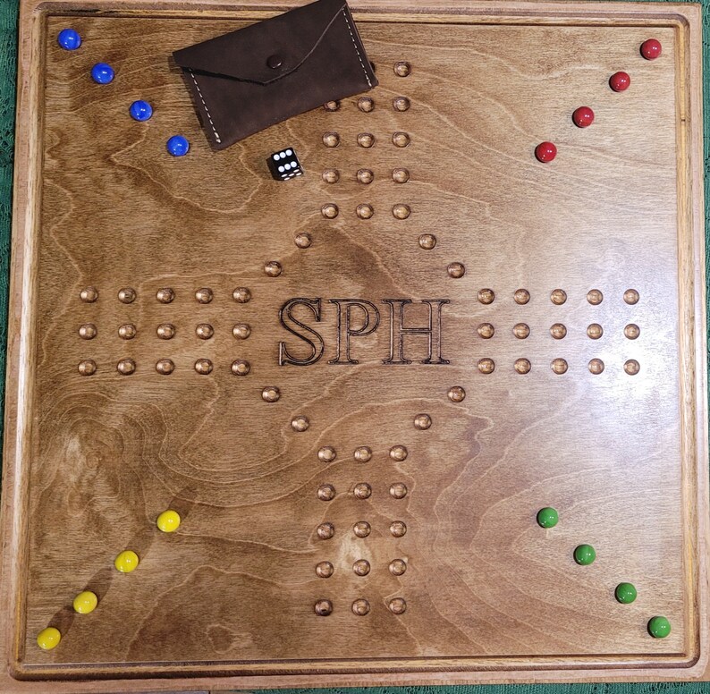 Marble Game Board / Wahoo Board / Family Game / Game Night / Wood Games ...