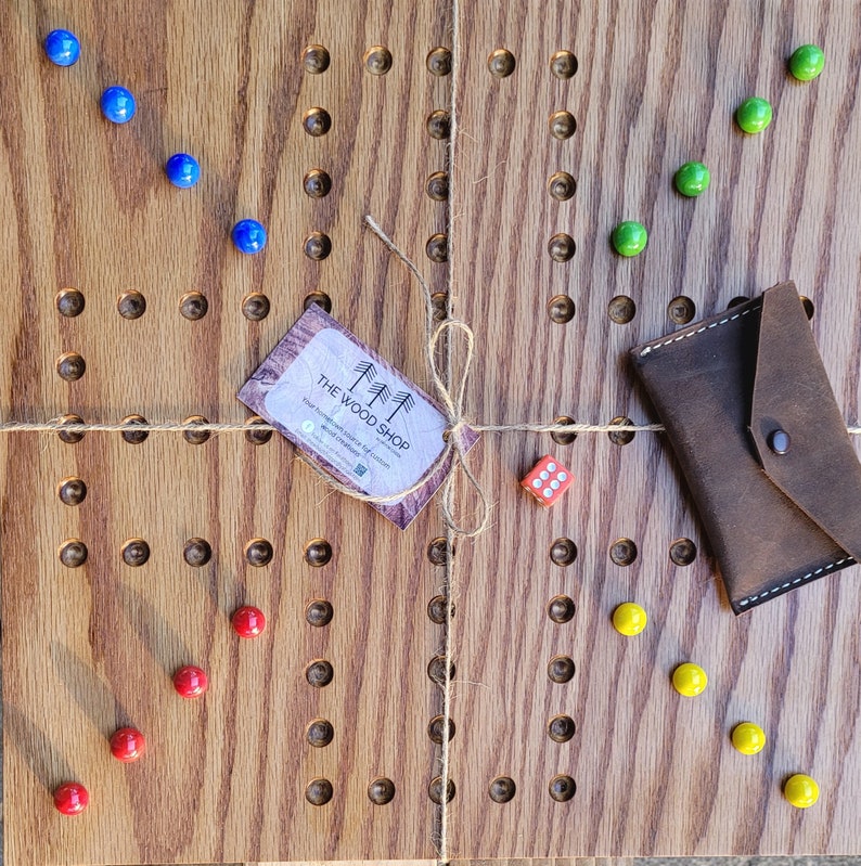 Marble Game Board / Wahoo Board / Family Game / Game Night / Wood Games ...