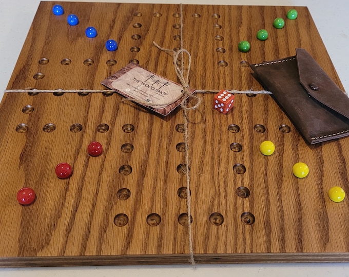 Marble Game Board / Wahoo Board / Family Game / Game Night / Wood Games ...