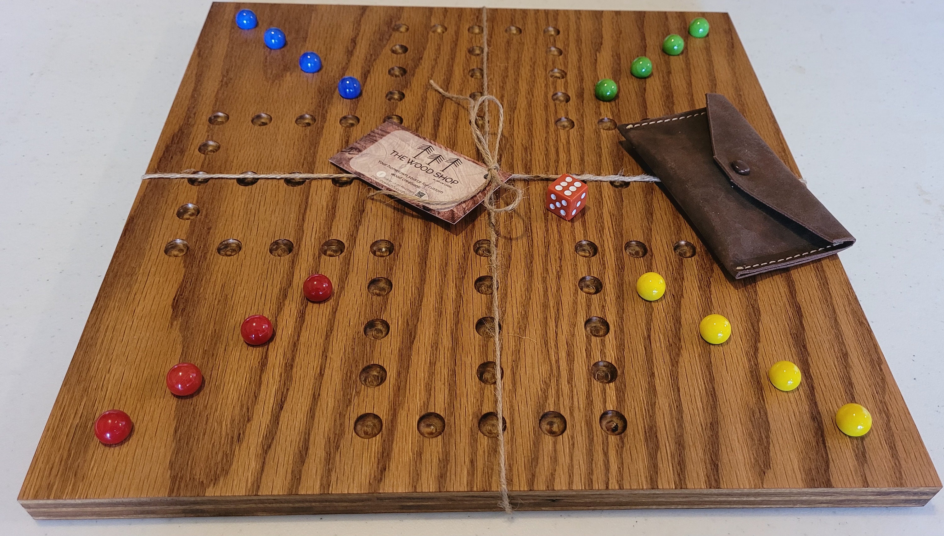 Marble Game Board / Wahoo Board / Family Game / Game Night / Wood Games ...