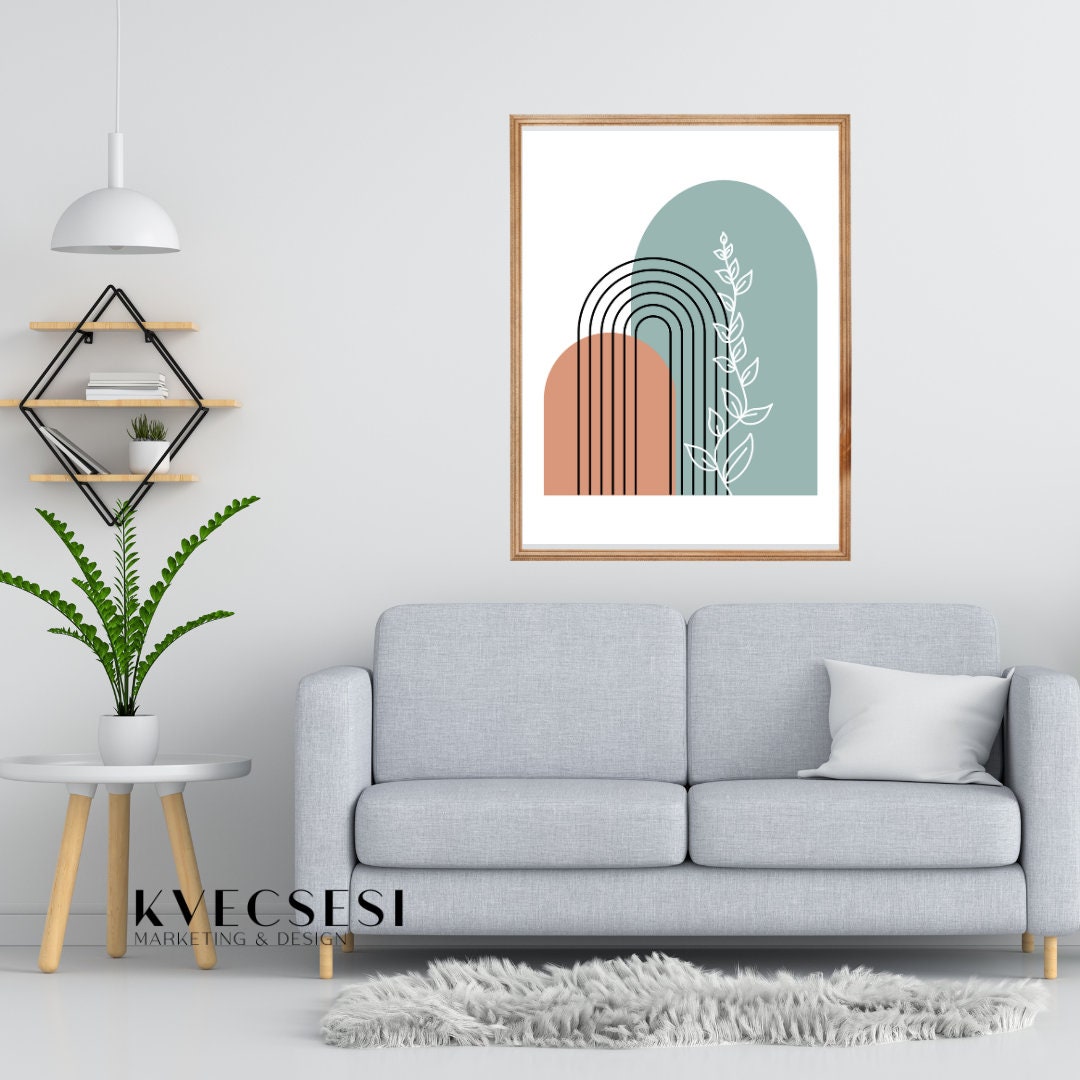 Boho Gate Colors of 2024 Modern Design PRINTABLE WALL - Etsy