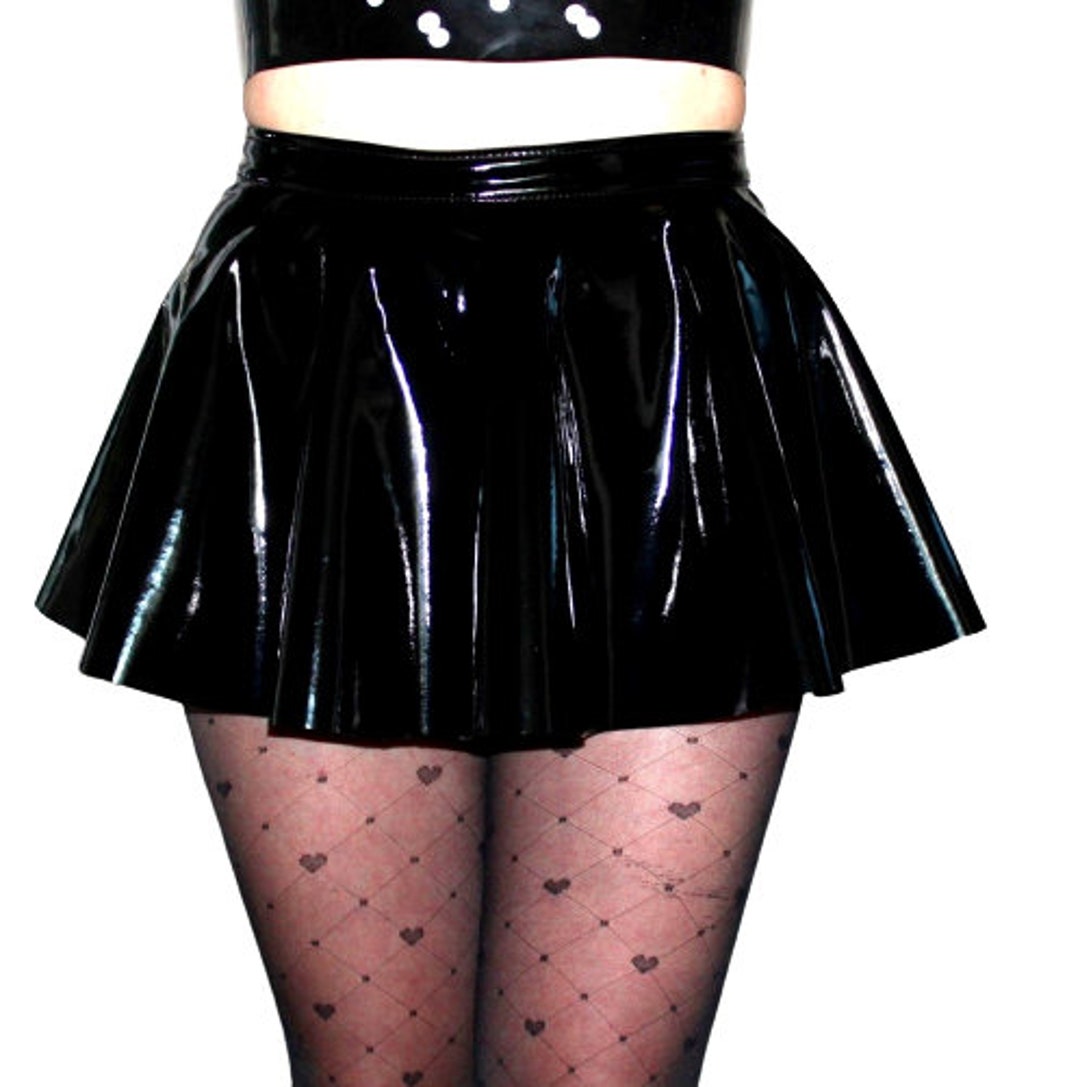 PVC Mini Skirt - Etsy
