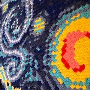 C2C Crochet Starry Night Blanket Pattern - Etsy