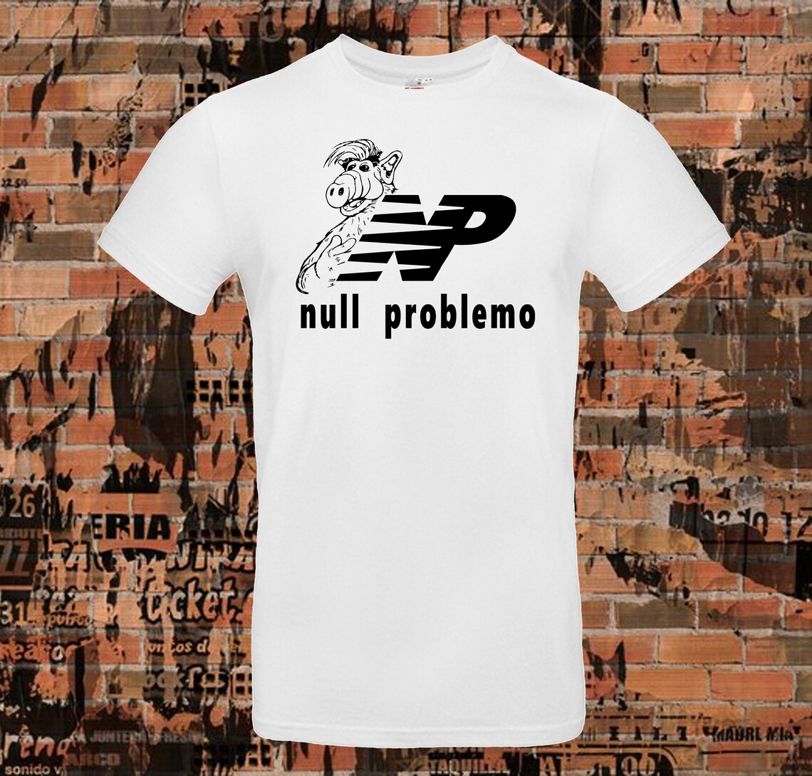 Null Problemo Alf Logo Parody NB New Balance 90s Parody Funshirt Funny ...