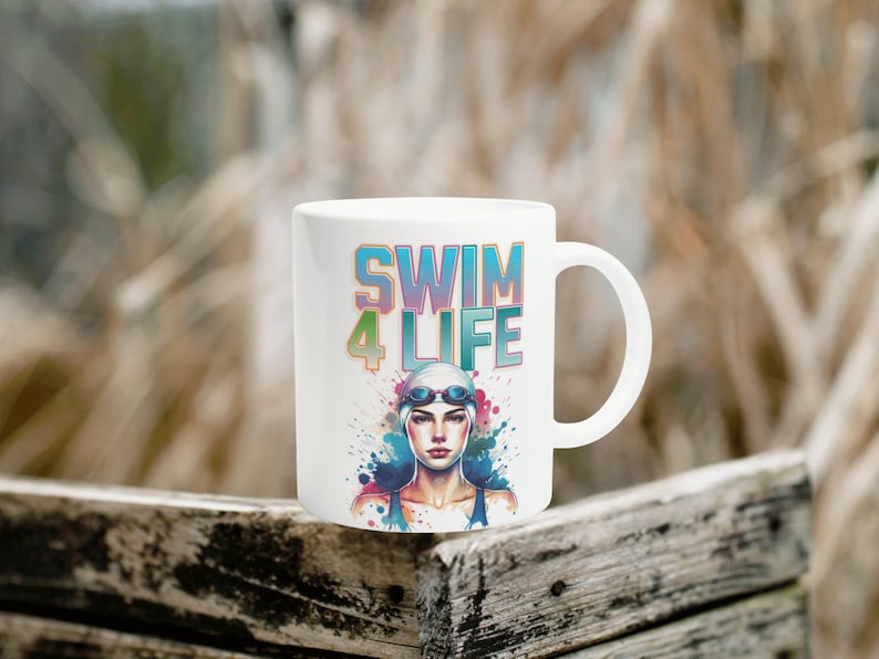Swim Mug Swimming Club Swim Instructor Swimmers Gift for Her Sporty Mum ...