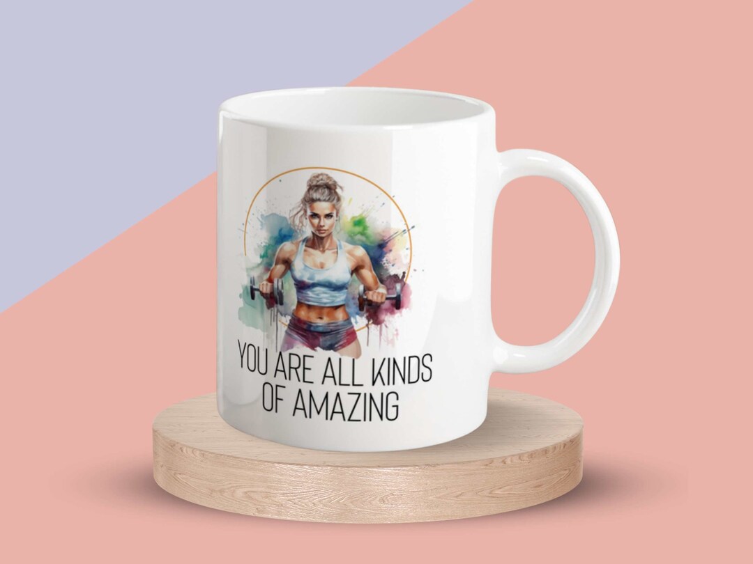 Gym Goals Year Mug Workout Girl Fitness Goals Weightlifter Girls ...