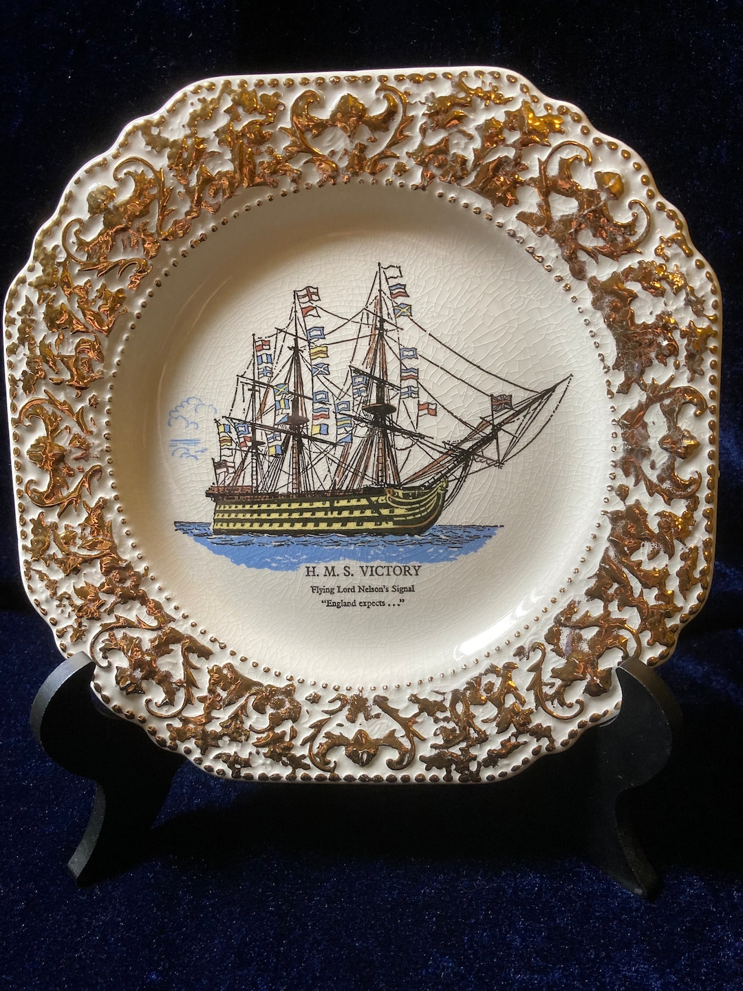 HMS Victory Lord Nelson Pottery England - Etsy