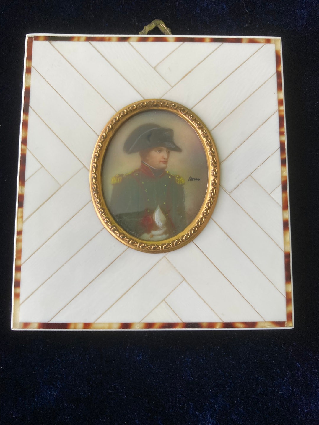 Miniature Portrait of Napoleon Bonaparte From France 1940-1960 - Etsy