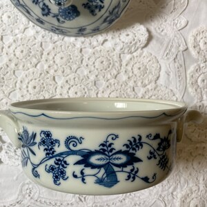 Blue Danube Onion Pattern Casserole/covered Dish (japan). Vintage 1950 ...