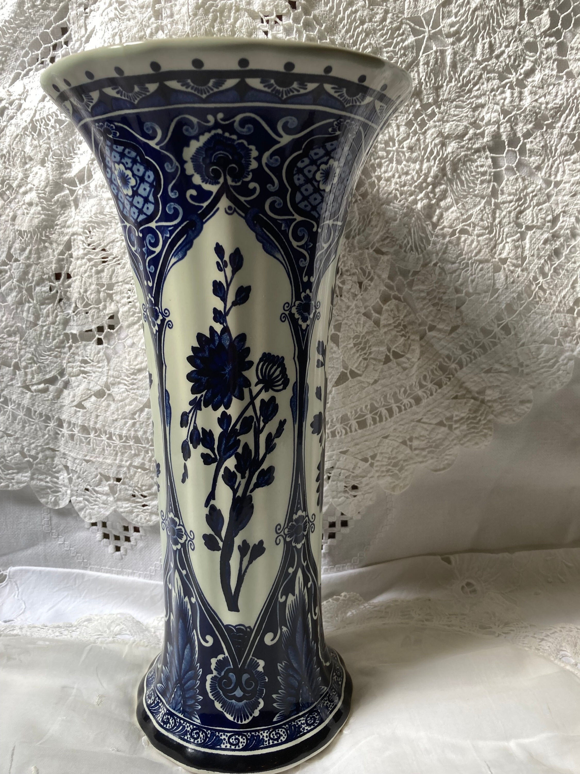 Beautiful Vintage Delft Boch Sphinx Vase From the 1950s - Etsy