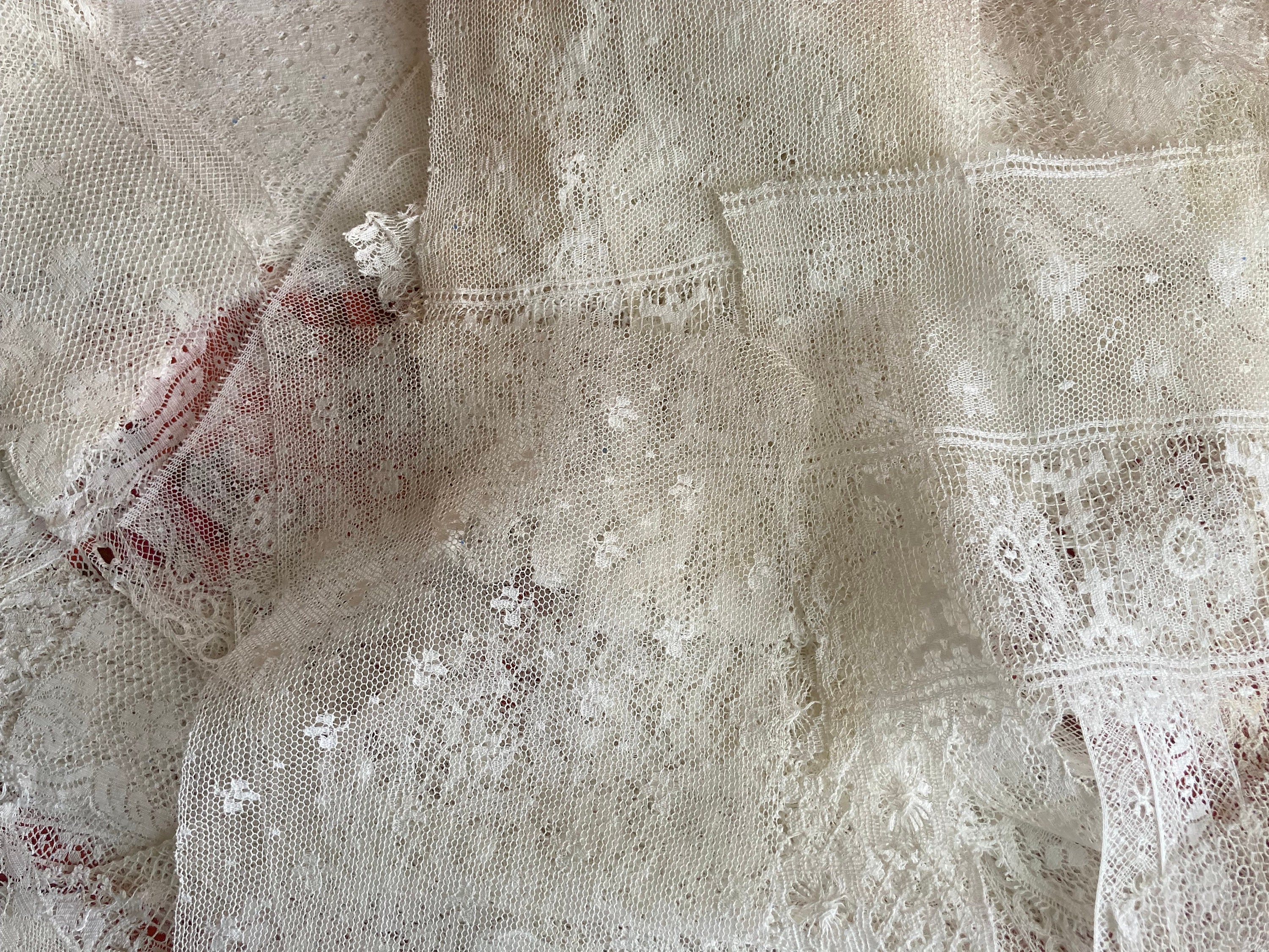 Antique and Vintage Lace Residual Bundle From France and Belgium - Etsy