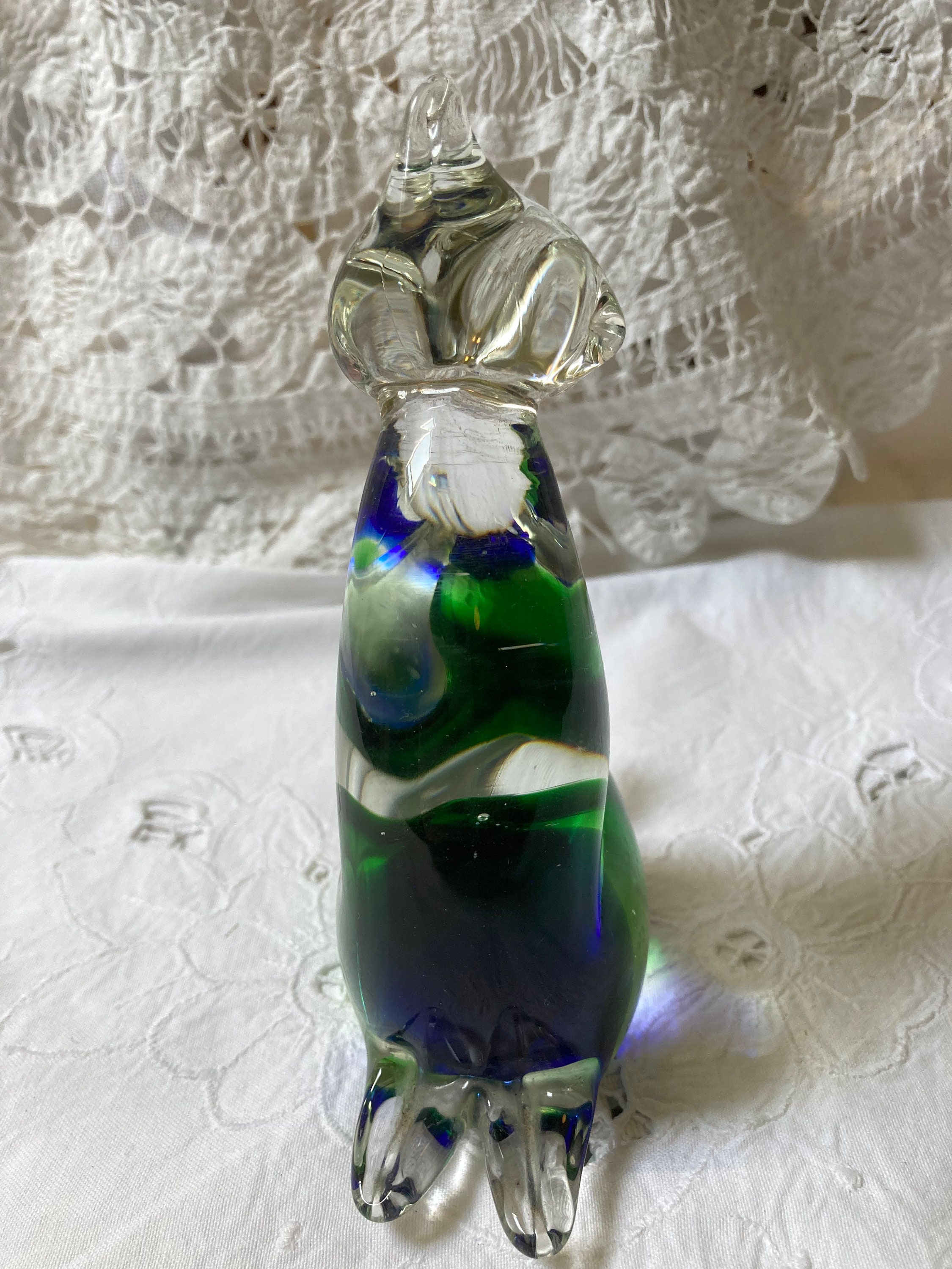 Murano Glass Cat Figurine From the 1950s-1960s - Etsy